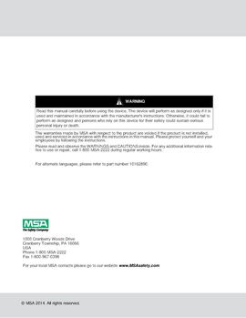 File:MSA G1 SCBA Operating Manual.pdf - MEFD